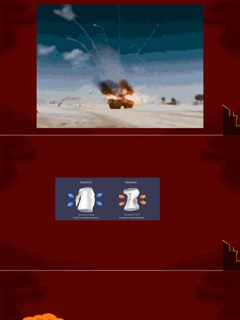 Lesson 6 Explosion And Explosives Pdf Explosion Shock Wave