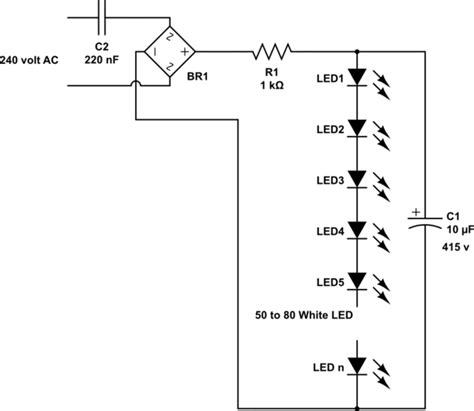 Mains Powered LED Lights Digital Lab