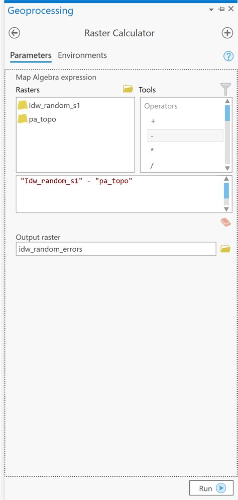 Project 6 Inverse Distance Weighted Interpolation 2 Geog 586 Geographic Information Analysis