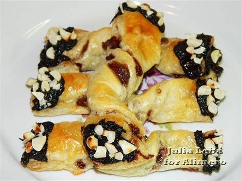 Слоёные палочки с шоколадом и орехами, рецепты с фото