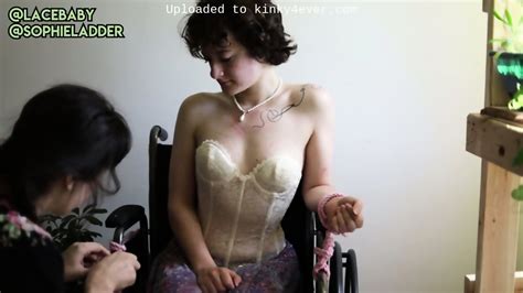Bts Lesbian Wheelchair Bondage W Sophie Ladder Eporner