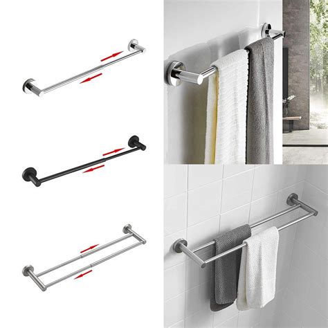 Cymx ใหม่ ราวแขวนผ้าขนหนู แบบก้านคู่ สําหรับห้องน้ํา Cvmax1 Th Thaipick