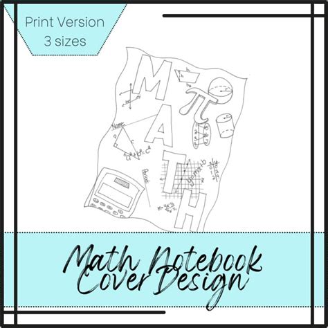Math Notebook Cover By Math De Mystified Tpt