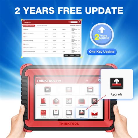 THINKCAR Thinktool Pro OBD2 CAR Diagnostic Tool All Systems 2 Years Fr