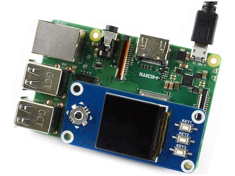 LCD Raspberry Pi Hat X Full IPS RGB SPI Interface Tech