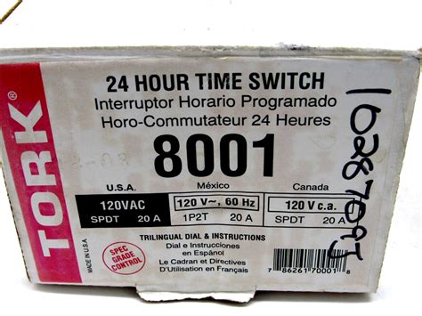 New Tork 8001 24 Hour Time Switch Sb Industrial Supply Inc New Tork 8001 24 Hour Time Switch Sb Industrial Supply Inc
