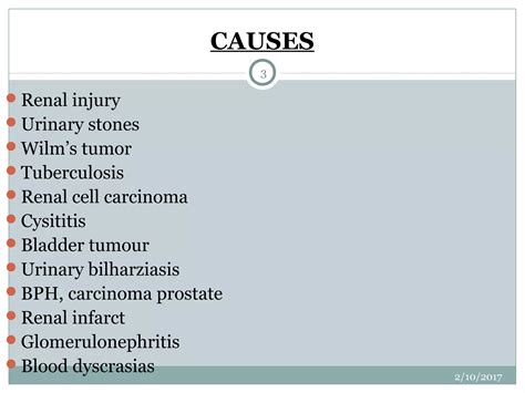 Diseases Of Excretory System Ppt