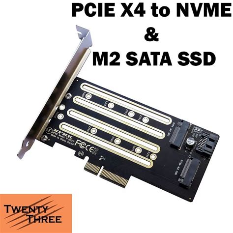Jual Adapter Ssd Converter Pcie X To Nvme M Sata M Key B Key Pci E Pci Shopee Indonesia