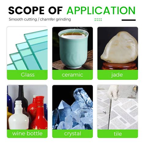 Disco De Corte De Vidrio Para Amoladora Angular Jade Ceramic