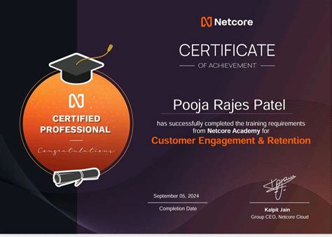 Completed Customer Engagement And Retention Course Pooja Patel Posted On The Topic Linkedin