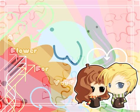 Cute Chibi Couple Wallpaper