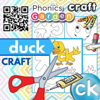 Ck Letter Craft Duck Digraphs Phonics Garden By Phonics Garden