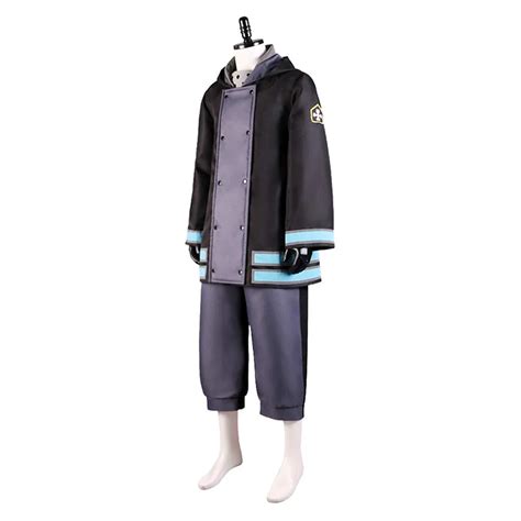 Custom Made Fire Force Season 3 Shinra Kusakabe Cosplay Costume Speed