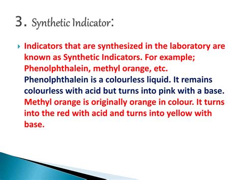 Acid Base Indicators Chemistry Pptx