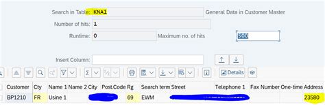 Solved Diffrent Bp Address Number In Kna1 Adrnr And Adrc Sap