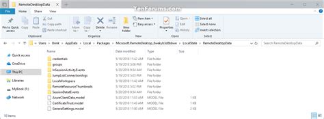 Backup And Restore Remote Desktop App In Windows 10 Tutorials