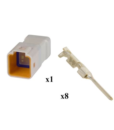 Kit Connector Jwpf Female 8 Way