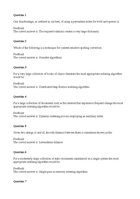 cs 3308 unit 2 self quiz question 1 one disadvantage as outlined in