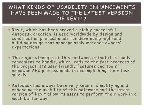 PPT What Kinds Of Usability Enhancements Have Been Made To The L PowerPoint Presentation ID
