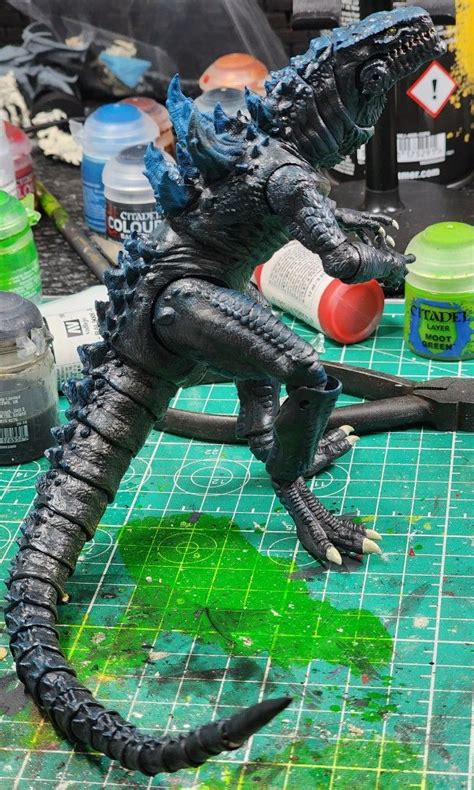 Zilla 1998 3d Print Godzilla Scale With Shm Hobbies And Toys Toys And Games On Carousell