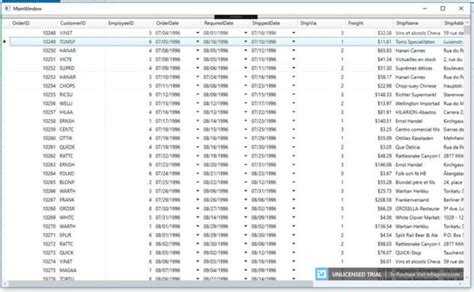 Building A Data Driven App Using Wpf Xamdatagrid