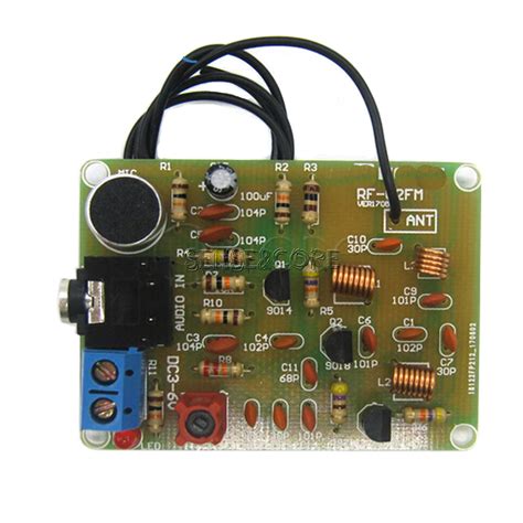 Fm Wireless Microphone Suite Fm Radio Transmitter Diy 15 9v 88 108mhz