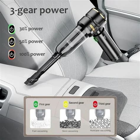 Cenrr Powerful Car Vacuum Cleaner Portable Cordless Handheld Vacuum