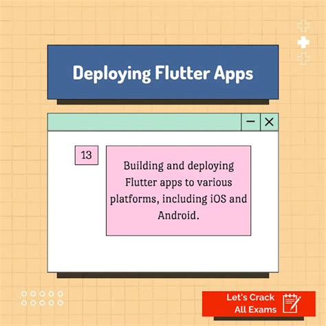 deploying flutter apps