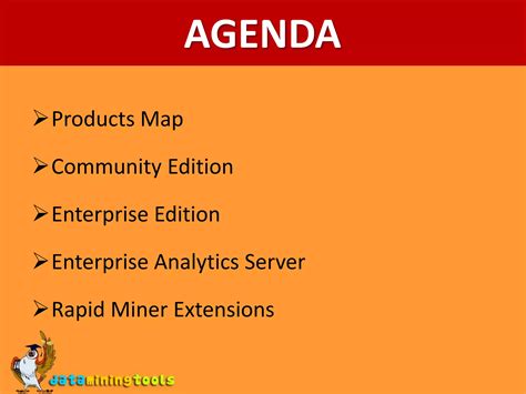 Rapidminer Rapidminerproducts Ppt
