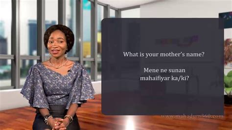 Learn Easy Series Introduce Yourself In Hausa Language Youtube