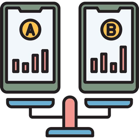 Ab Testing Generic Color Lineal Color Icon