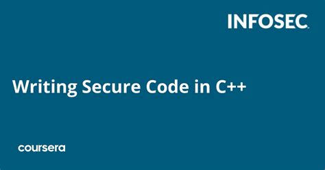 Writing Secure Code In C Specialization Coursya