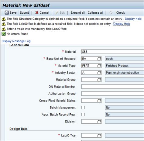 Solved How To Convert Warning Message Into Error Meassage Sap