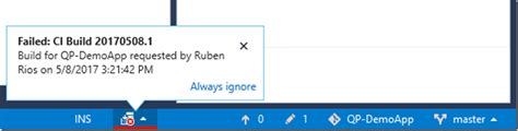 Visual Studio Team Services Notifications In Visual Studio IDE Visual Studio Blog