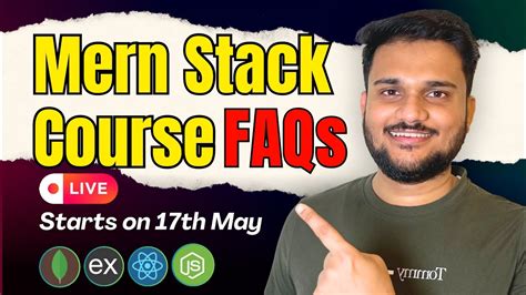 Know This Before Enrolling In Live Mern Stack Course Faq Youtube
