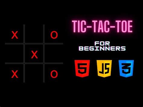 Tic Tac Toe Game Using | HTML, CSS & JAVASCRIPT - YouTube