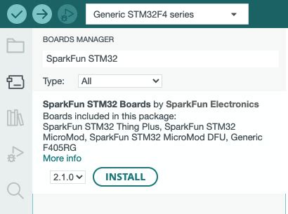 Sensor Tutorial With C C Arduino Wiring Sparkfun Micromod Stm Processor And Sparkfun