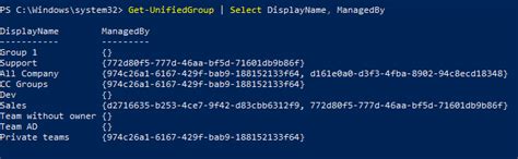 List All The Group Owners In Microsoft 365