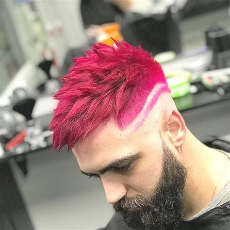 Burgundy Hair Color For Men🍷 100 Hairstyles By The Best Barber Men