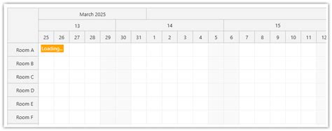 Progressive Event Rendering Scheduler Daypilot Documentation