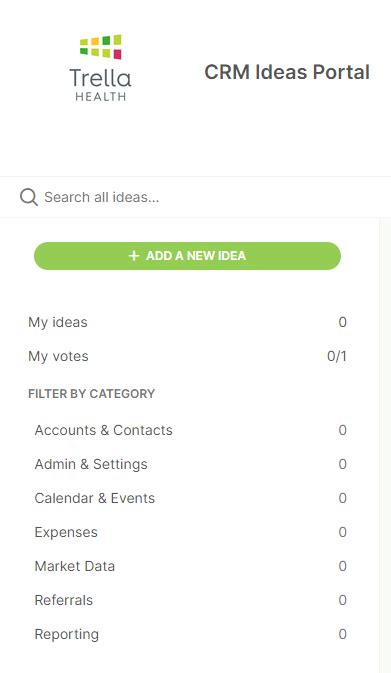 Got An Idea Or Enhancement Send It To Us Marketscape CRM