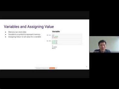 Python 3.1 Variables and Assigning Value - YouTube