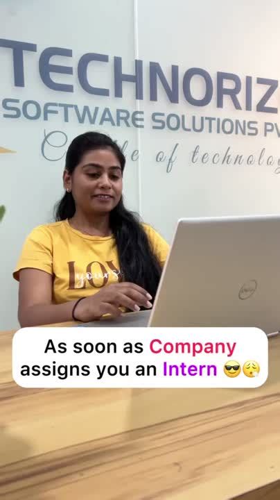 technorizen software solutions on linkedin newteammember internship