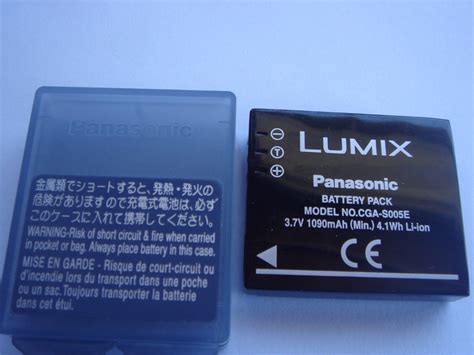 Original Battery Panasonic Lumix BP-DC4-E BP-DC4-J BP-DC4-U CGA-S005E ...