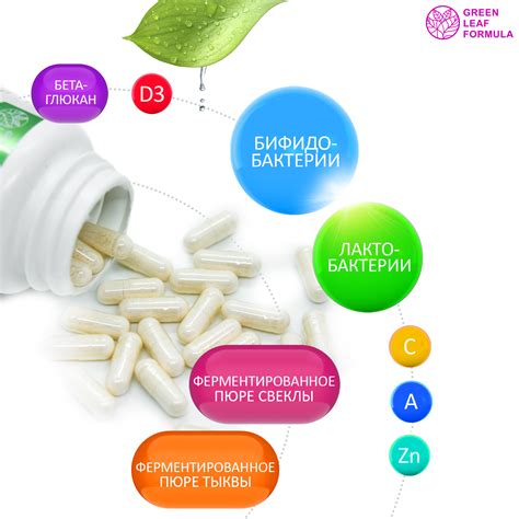Детский пробиотик Green Leaf Formula витаминный комплекс для детей от 3 ...