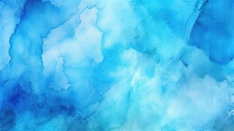 아름다운 파란색 수채화 배경 배경 그리기 수채화 그라데이션 도화지 배경 일러스트 및 사진 무료 다운로드 Pngtree