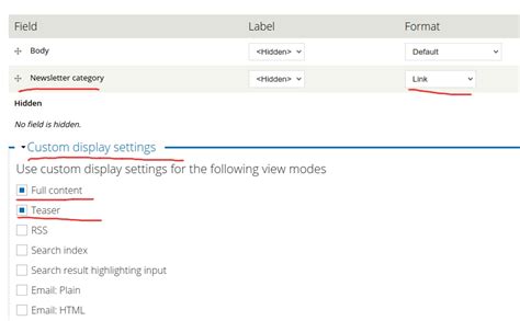 Emails How To Remove Taxonomy Term Reference Field From Simplenews