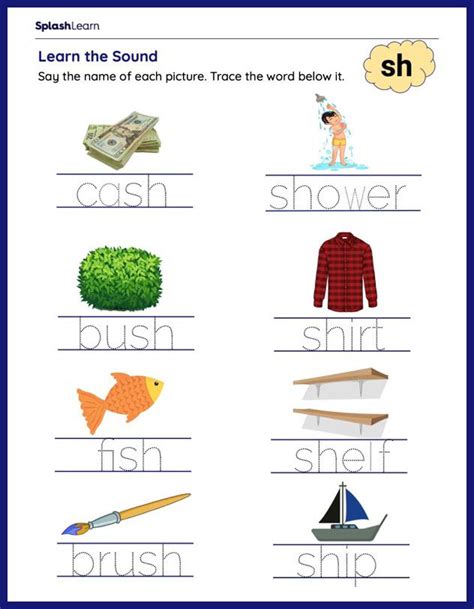 Kindergarten Ela Phonics Worksheets Free And Printable Splashlearn