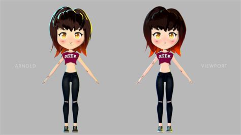 MAYA Free NPR Viewport Material Image Heavy Polycount