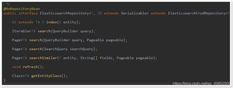 Springboot整合spring Data Elasticsearchspringboot Data Elasticsearch Csdn博客